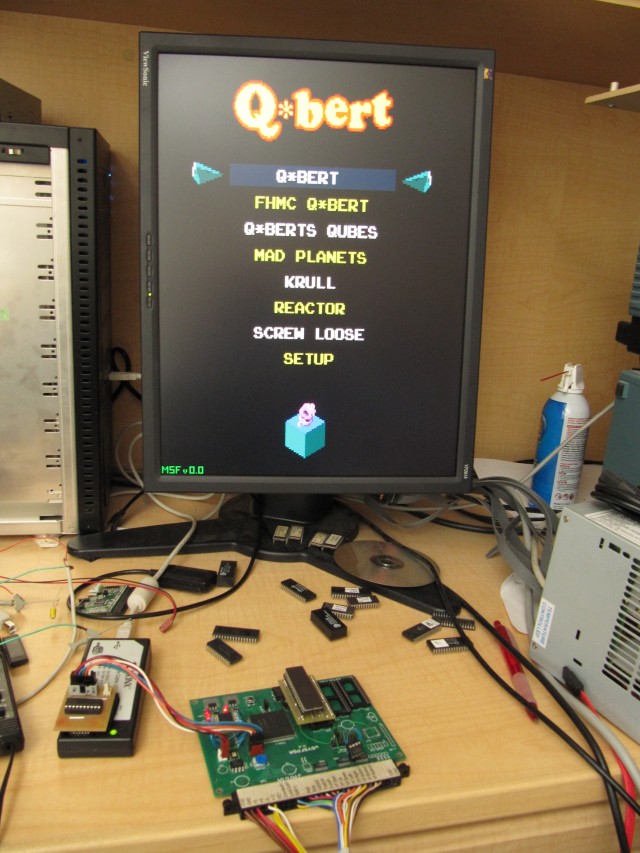 JROK- Qbert FPGA | Museum of the Game® & International Arcade Museum ...